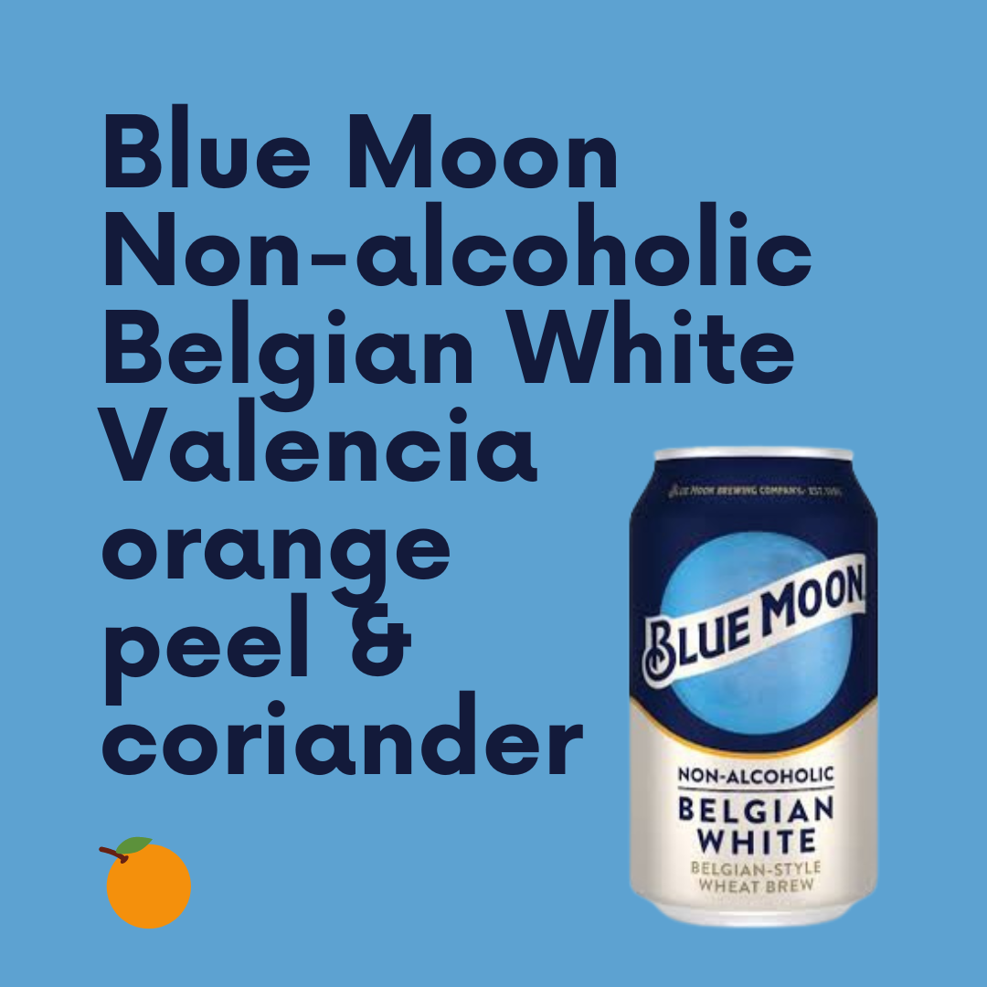 Blue Moon Non-alcoholic Belgian White | 6-pack – Orangily