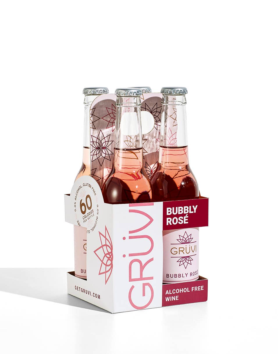 Gruvi Alcohol Free Bubbly Rosé | 4-pack – Orangily®